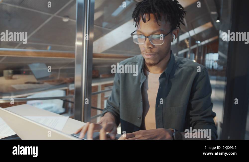 Black man in office desk Stock Videos & Footage - HD and 4K Video Clips ...