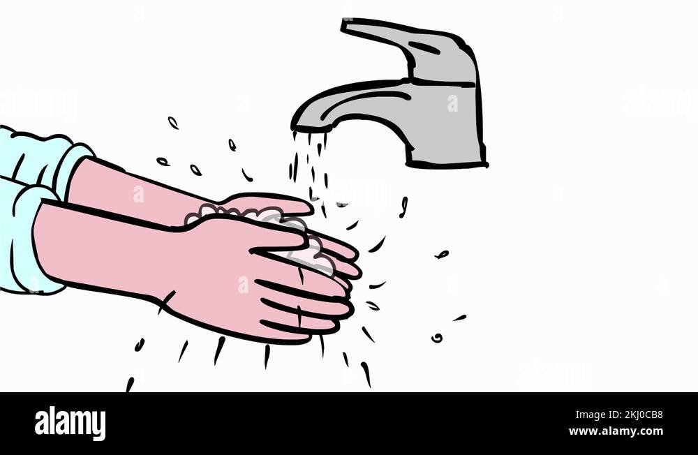 Hand washing cartoon Stock Videos & Footage - HD and 4K Video Clips - Alamy
