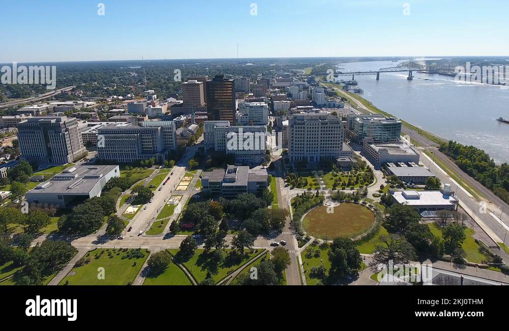 Baton rouge downtown skyline Stock Videos & Footage - HD and 4K Video ...