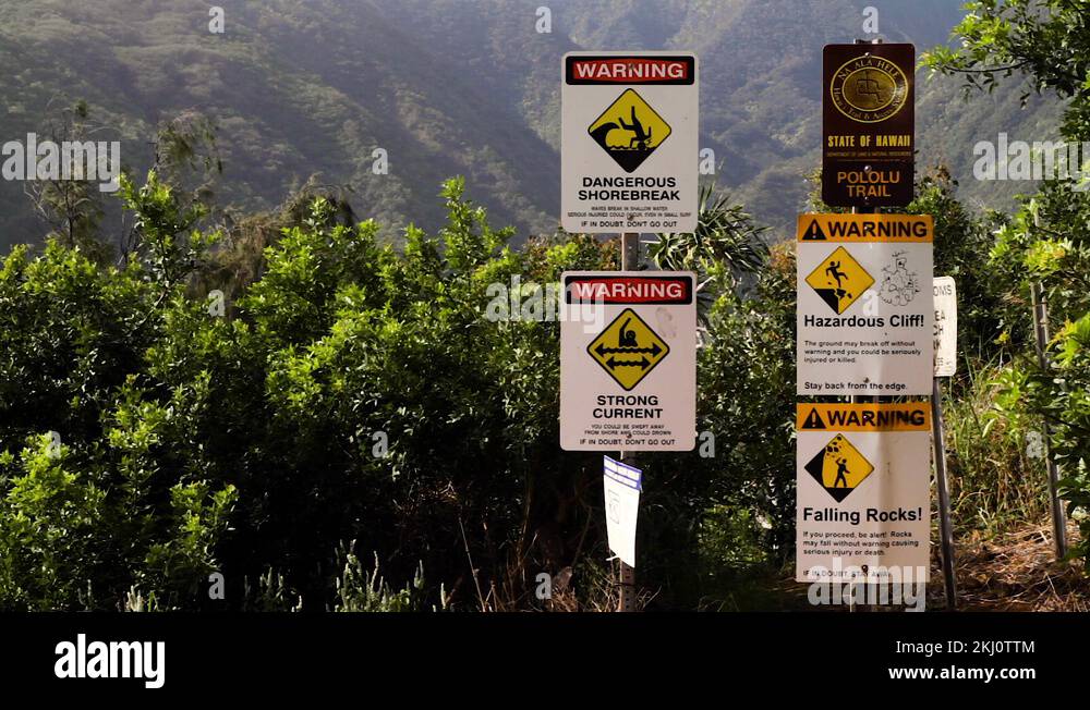 Warning sign signs Stock Videos & Footage - HD and 4K Video Clips - Alamy