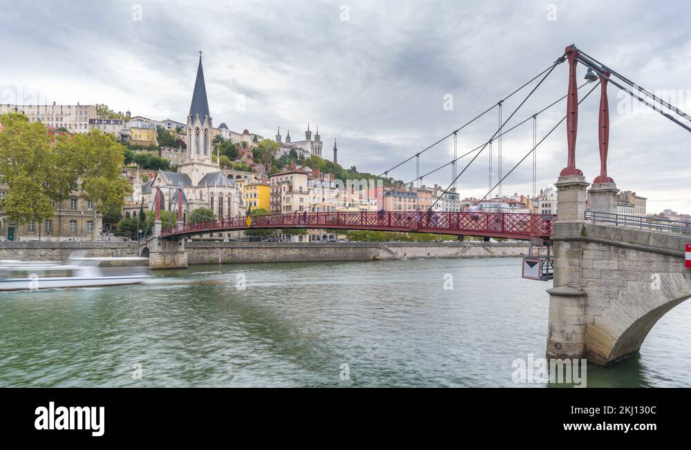 Skyline and view of lyon city Stock Videos & Footage - HD and 4K Video ...