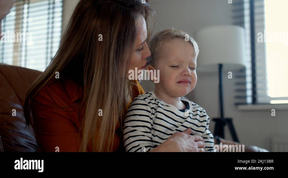 Young beautiful mother hugging child Stock Videos & Footage - HD and 4K ...