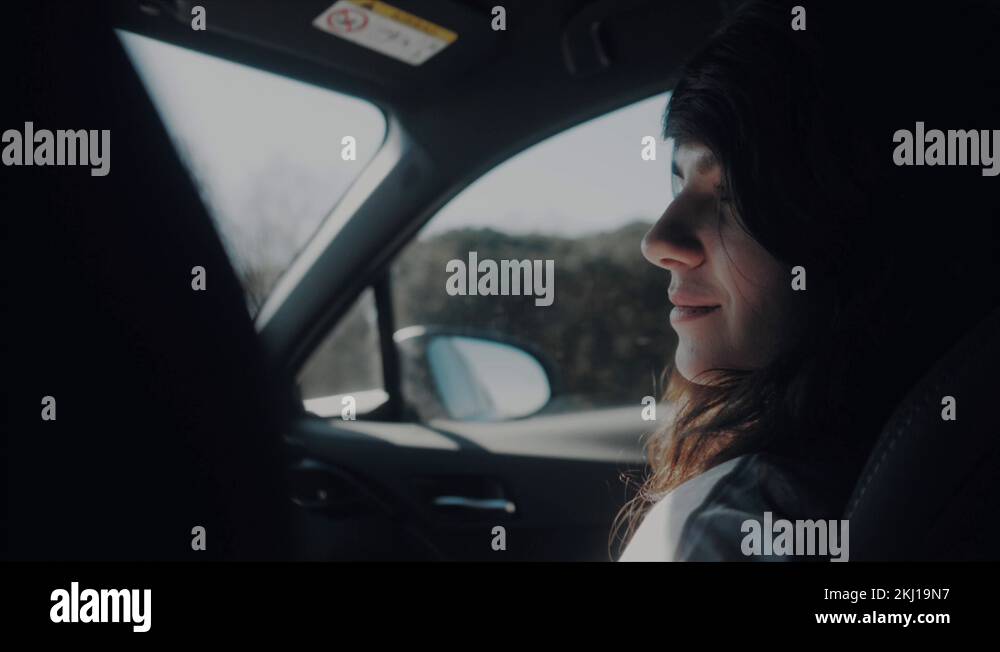 Woman drive car from behind Stock Videos & Footage - HD and 4K Video ...