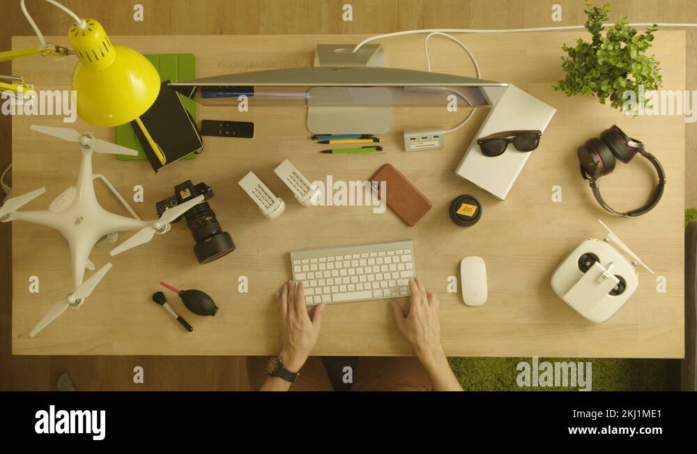 Overhead modern office space table Stock Videos & Footage - HD and 4K ...