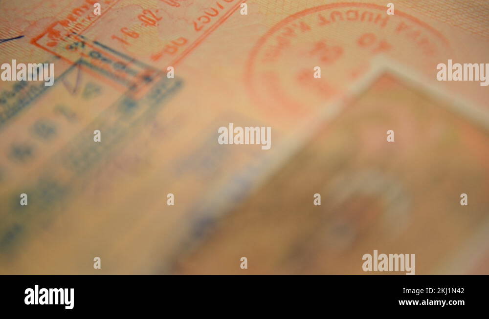 Immigration passport border control Stock Videos & Footage - HD and 4K ...