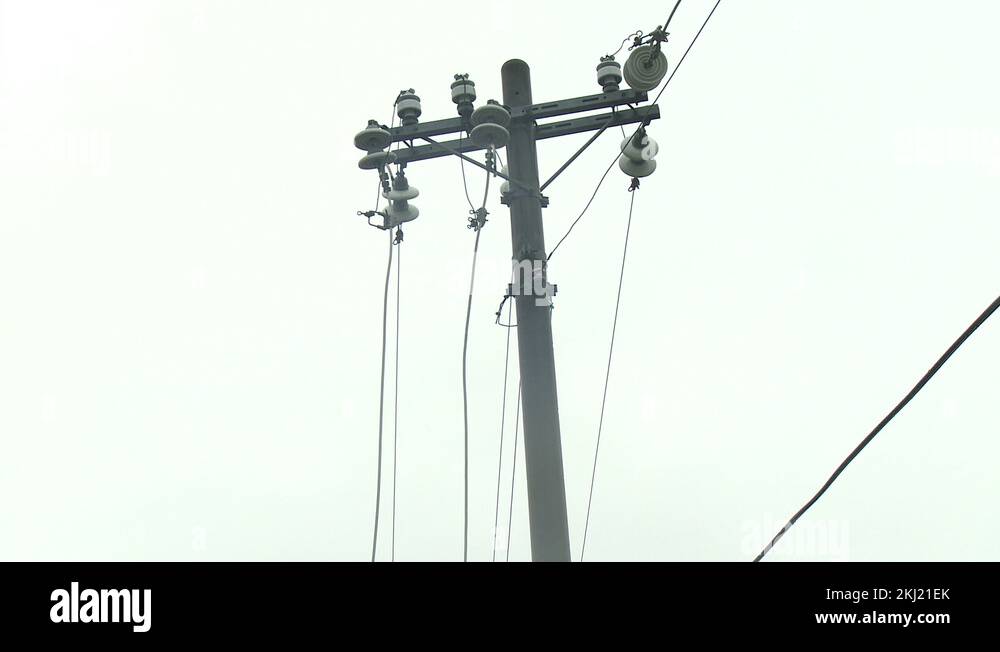Broken utility poles Stock Videos & Footage - HD and 4K Video Clips - Alamy