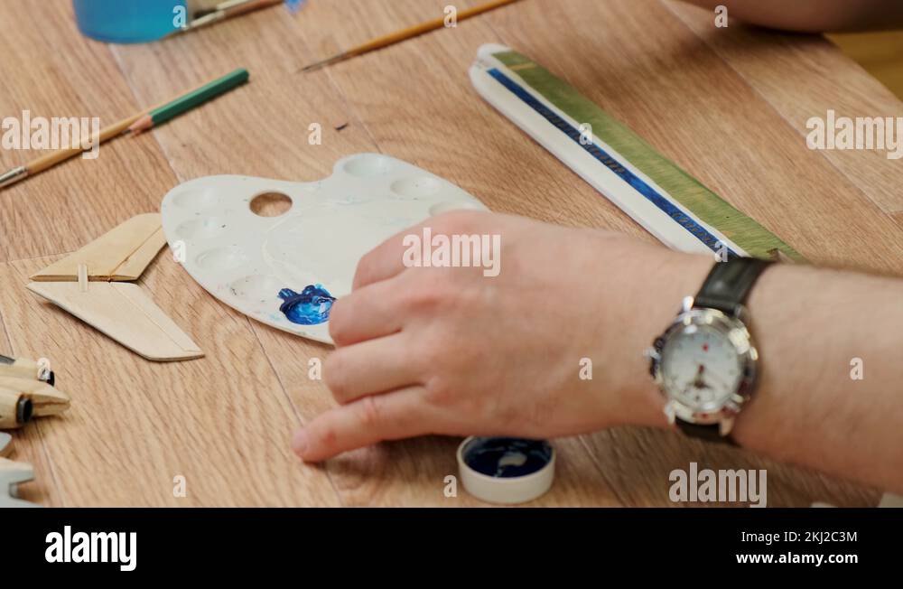 Model making paint Stock Videos & Footage - HD and 4K Video Clips - Alamy