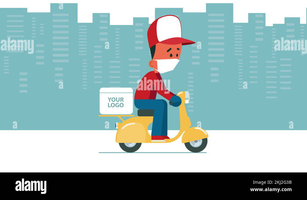 Delivery service animation Stock Videos & Footage - HD and 4K Video ...