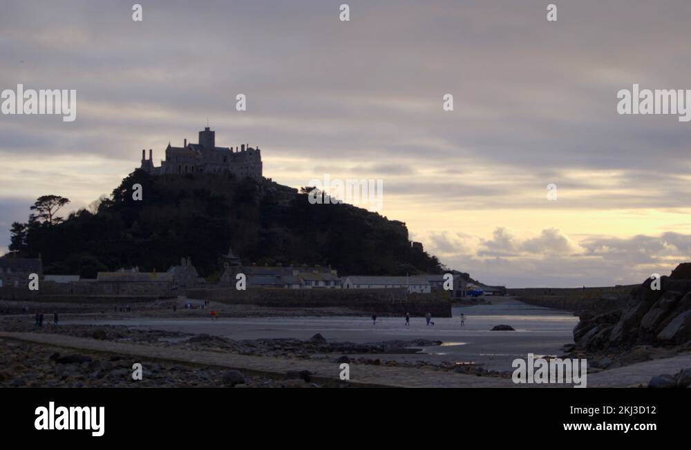 St michael's mount castle Stock Videos & Footage - HD and 4K Video ...