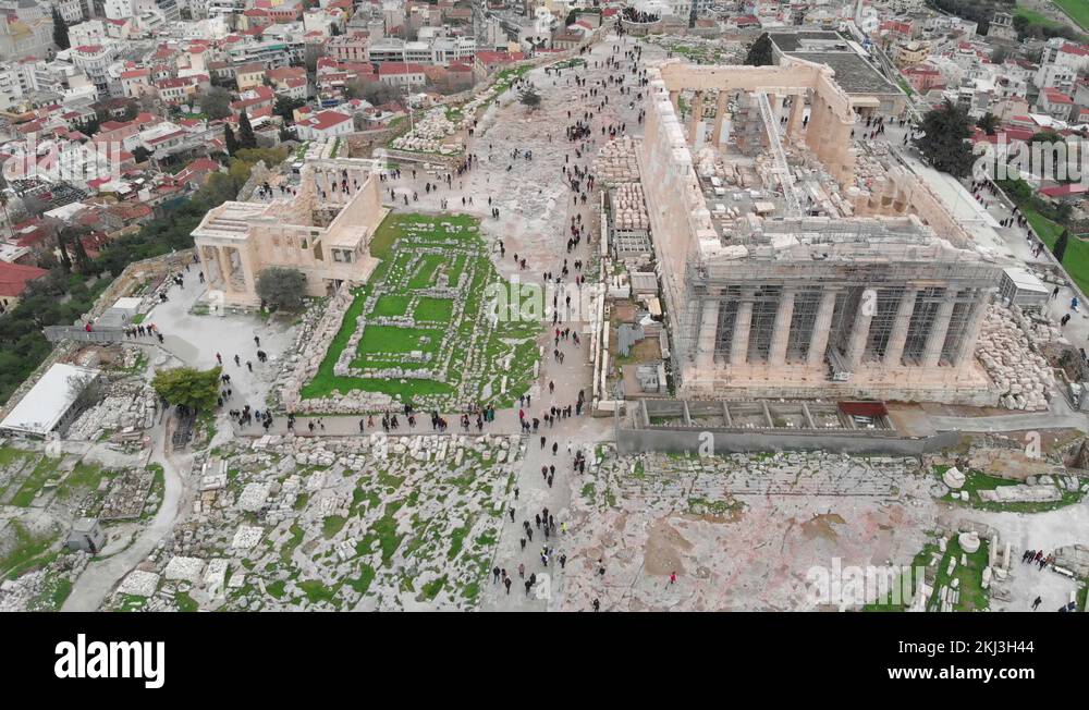 Parthenon acropolis athens aerial Stock Videos & Footage - HD and 4K ...