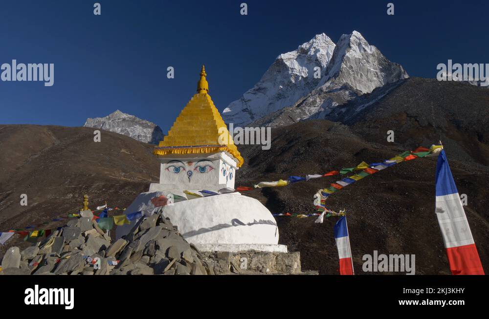 Tibet stupa architecture everest Stock Videos & Footage - HD and 4K ...
