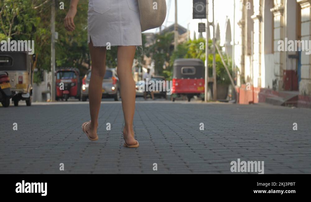 Woman legs walk along asphalt Stock Videos & Footage - HD and 4K Video ...