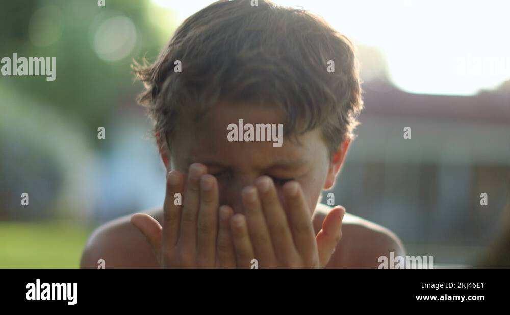 White dramatic face child Stock Videos & Footage - HD and 4K Video ...