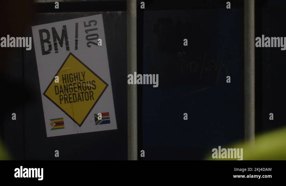 Caution sign on shipping container Stock Videos & Footage - HD and 4K ...