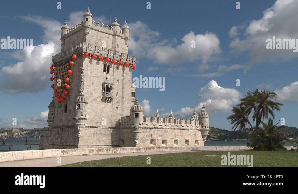 Tower of belem lisbon Stock Videos & Footage - HD and 4K Video Clips ...