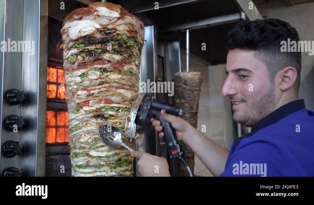 Kebab ethnic food street Stock Videos & Footage - HD and 4K Video Clips ...