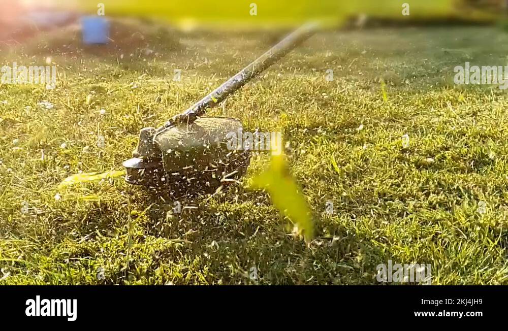 Lawn string trimmer Stock Videos & Footage - HD and 4K Video Clips - Alamy