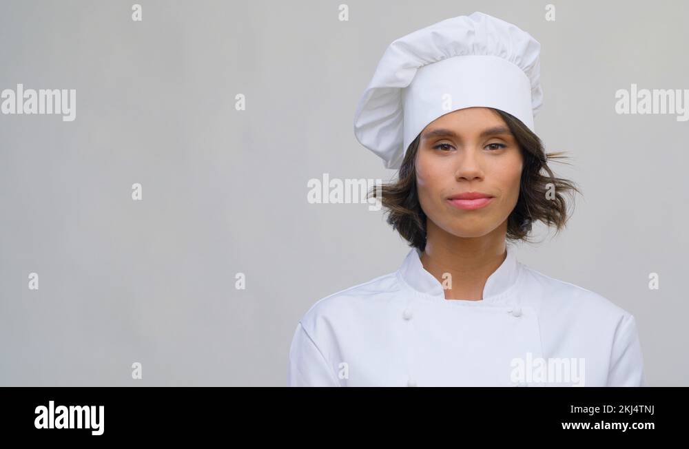 Portrait smiling female chef Stock Videos & Footage - HD and 4K Video ...