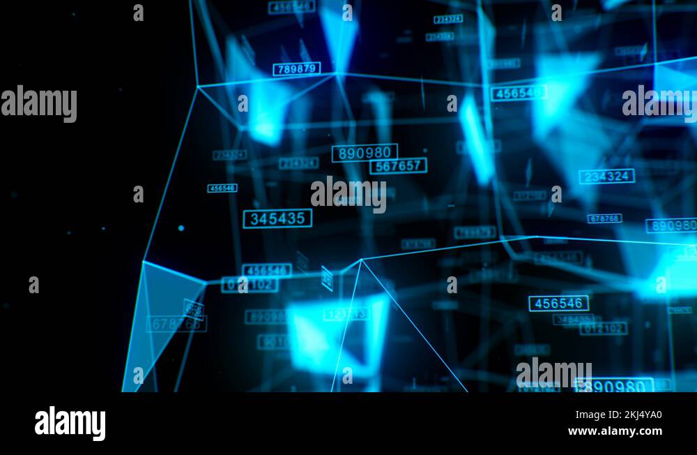 Beautiful Flight Through the Growing Digital Abstract Network Grid with ...