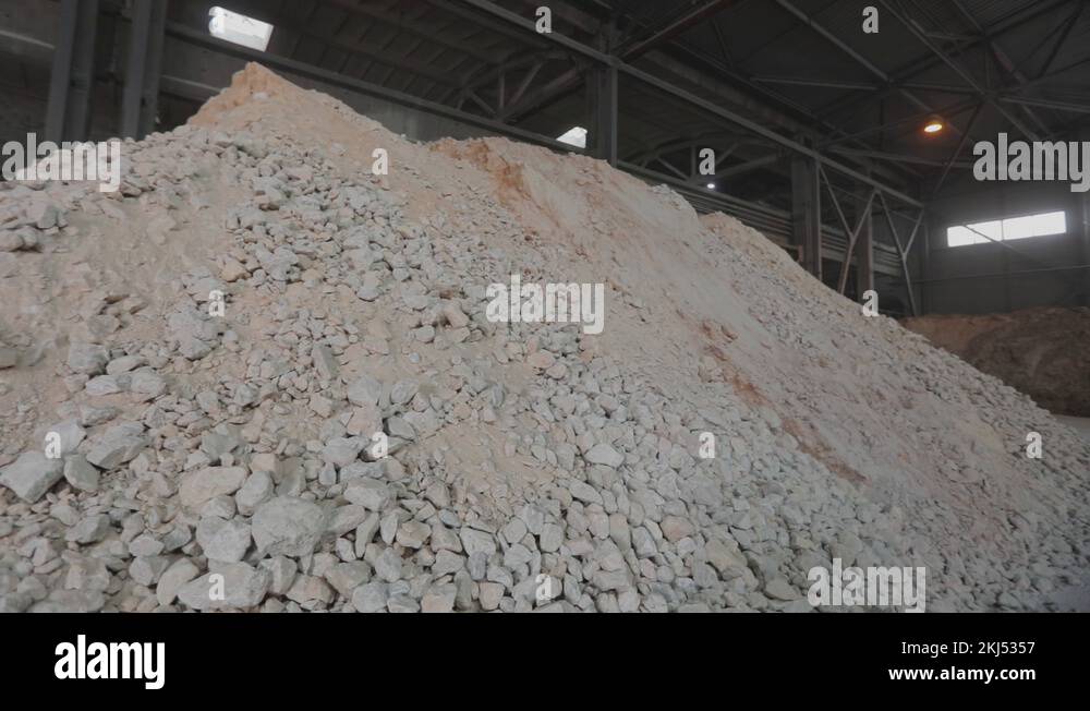 Construction material piles gypsum and sand Stock Videos & Footage - HD ...