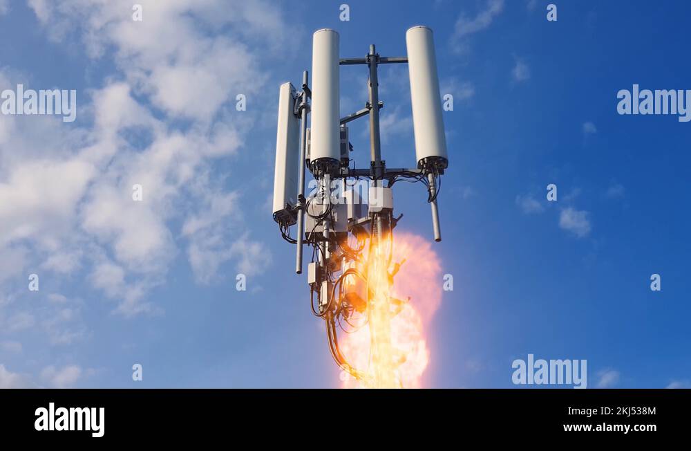 5g tower fire Stock Videos & Footage - HD and 4K Video Clips - Alamy