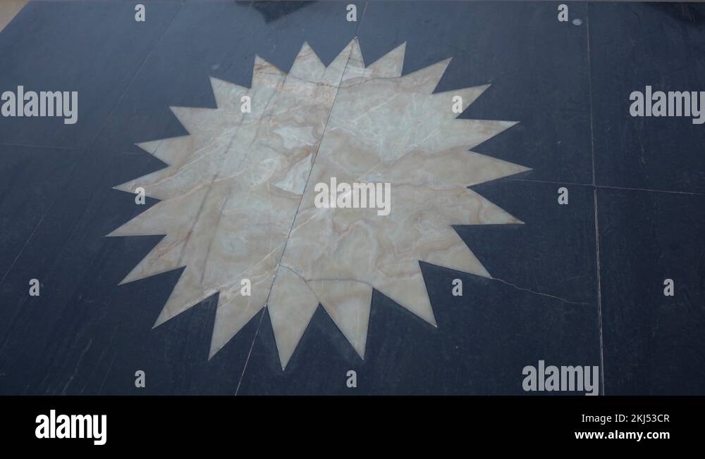 Kurdish Sun Emblem on Marble, Close Up. Symbol of Rebirth of Ancient ...