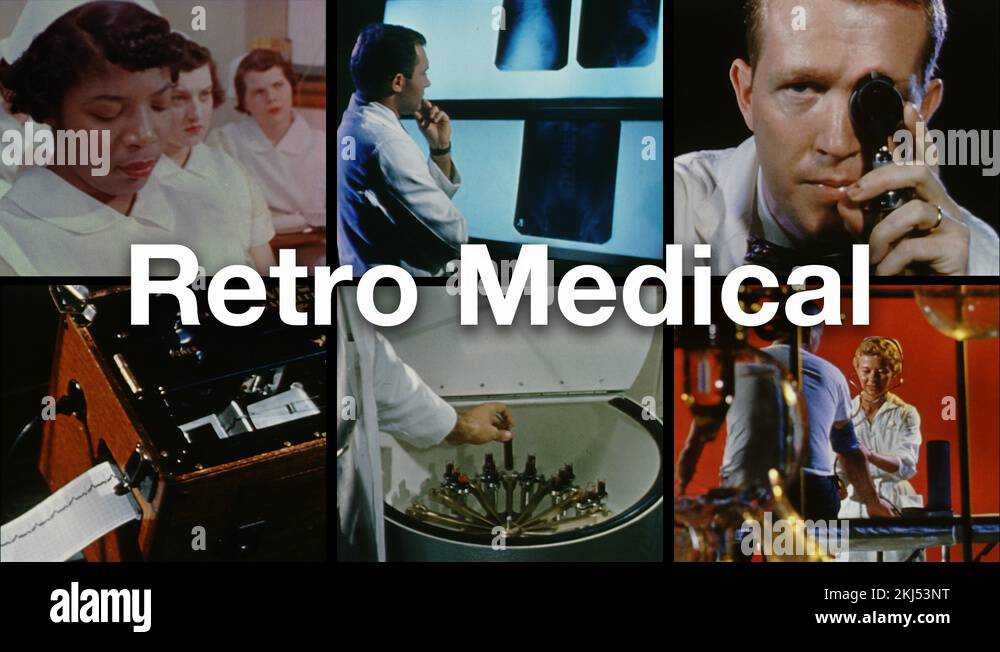 Vintage Medical and Healthcare 1950s - 1960s Stock Video Footage - Alamy