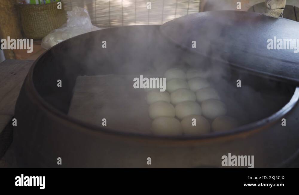 Korean steamed bun Stock Videos & Footage - HD and 4K Video Clips - Alamy