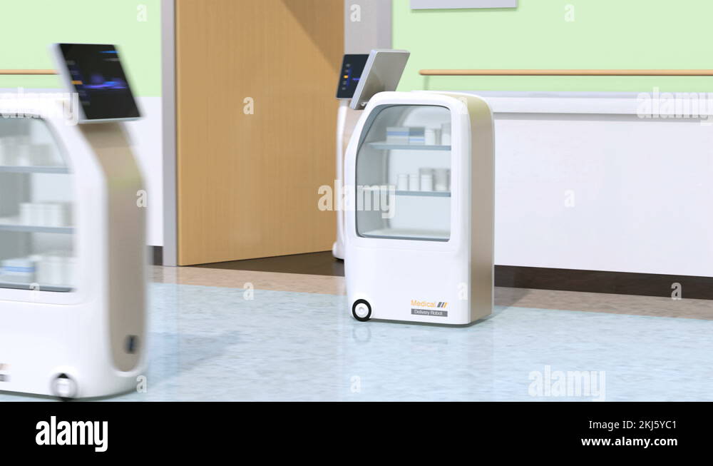 Hospital delivery robot Stock Videos & Footage - HD and 4K Video Clips ...