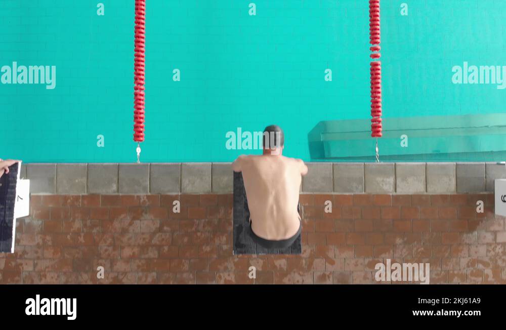 An overhead view of a swimming pool Stock Videos & Footage - HD and 4K ...