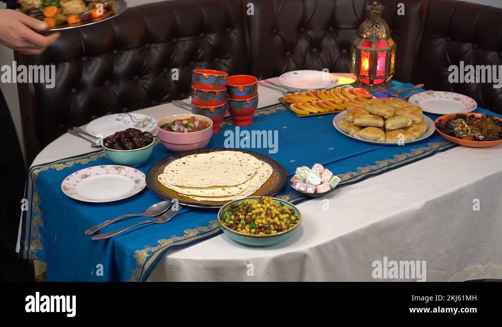 Arab meal setting Stock Videos & Footage - HD and 4K Video Clips - Alamy