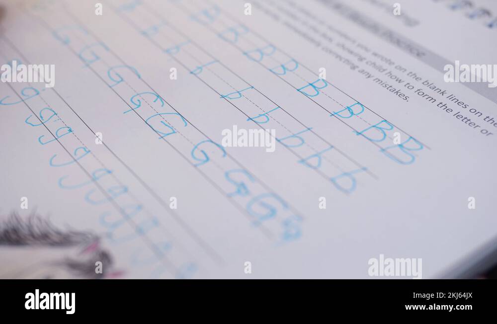 Childs handwriting Stock Videos & Footage - HD and 4K Video Clips - Alamy
