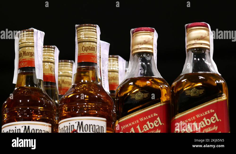 Johnnie walker red label logo Stock Videos & Footage - HD and 4K Video ...