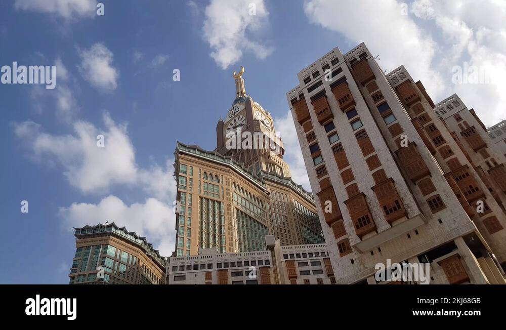 Mecca, Makkah, Saudi Arabia- Holy Haram outdoor - Makkah Clock Royal ...