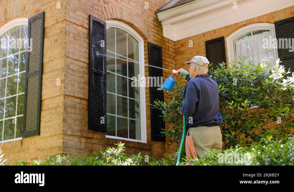 Man power washing house Stock Videos & Footage - HD and 4K Video Clips ...