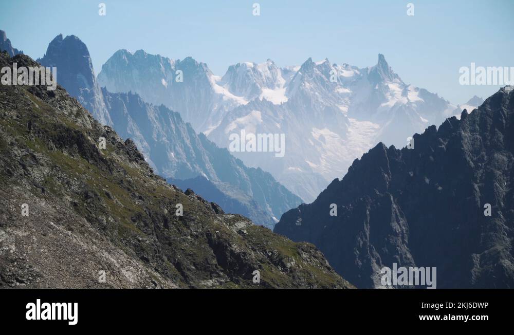 Chamonix glacier panoramic mountain Stock Videos & Footage - HD and 4K ...