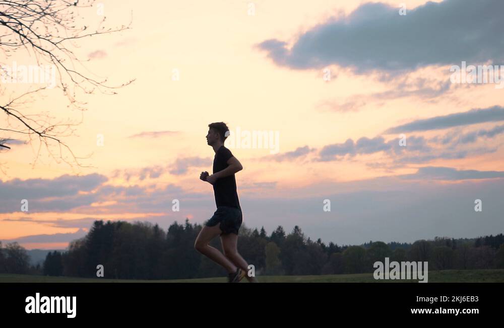 Man running through trees Stock Videos & Footage - HD and 4K Video ...