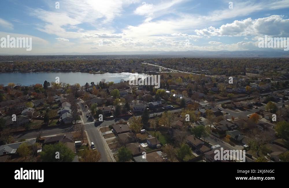 HIDDEN LAKE COLORADO-2016: A Short Clip Of An Aerial View Showing Homes ...