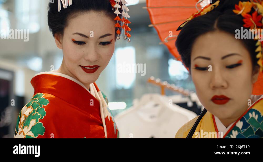Geisha japan traditional japanese geishas Stock Videos & Footage - HD ...