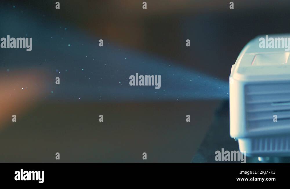 Particles of dust look like tiny stars as they float in the air Stock Video Footage - Alamy