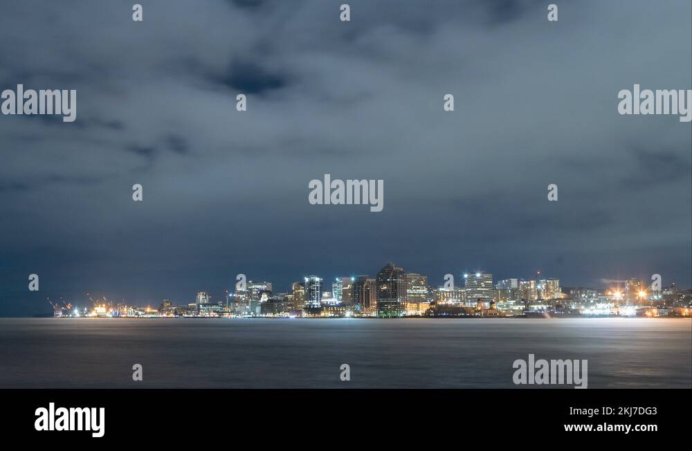 Halifax skyline at night Stock Videos & Footage - HD and 4K Video Clips ...