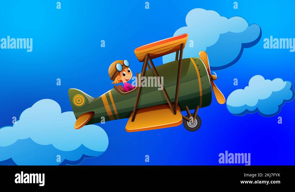 Retro pilot clipart Stock Videos & Footage - HD and 4K Video Clips - Alamy