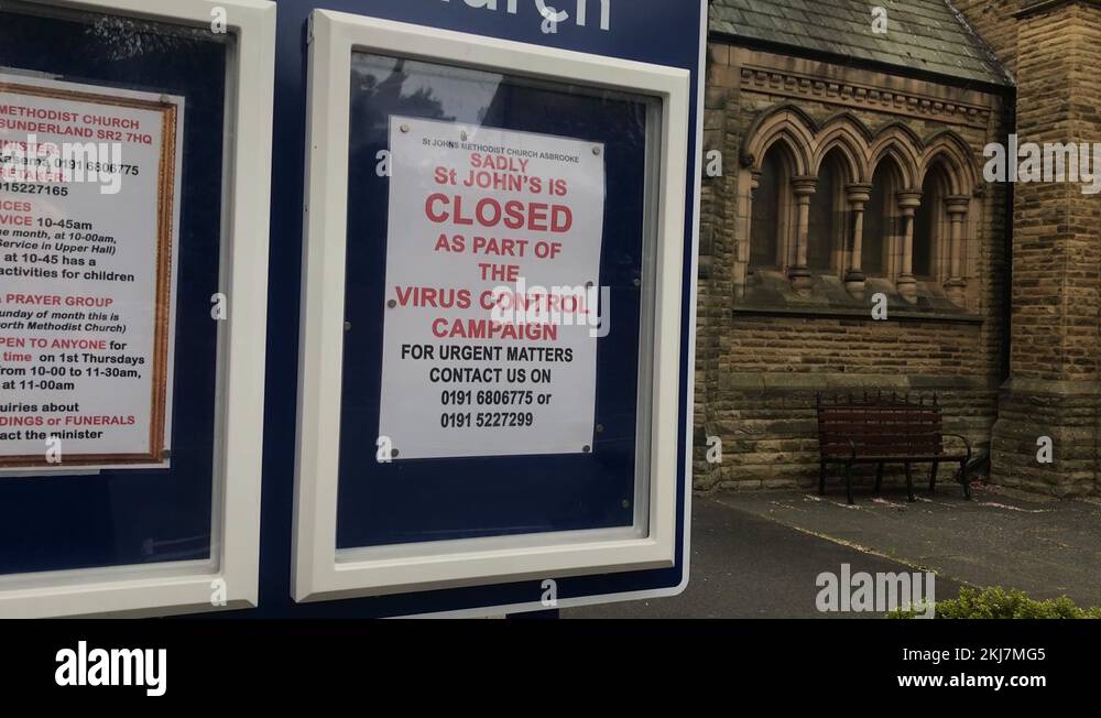 Church closed sign lockdown Stock Videos & Footage - HD and 4K Video ...