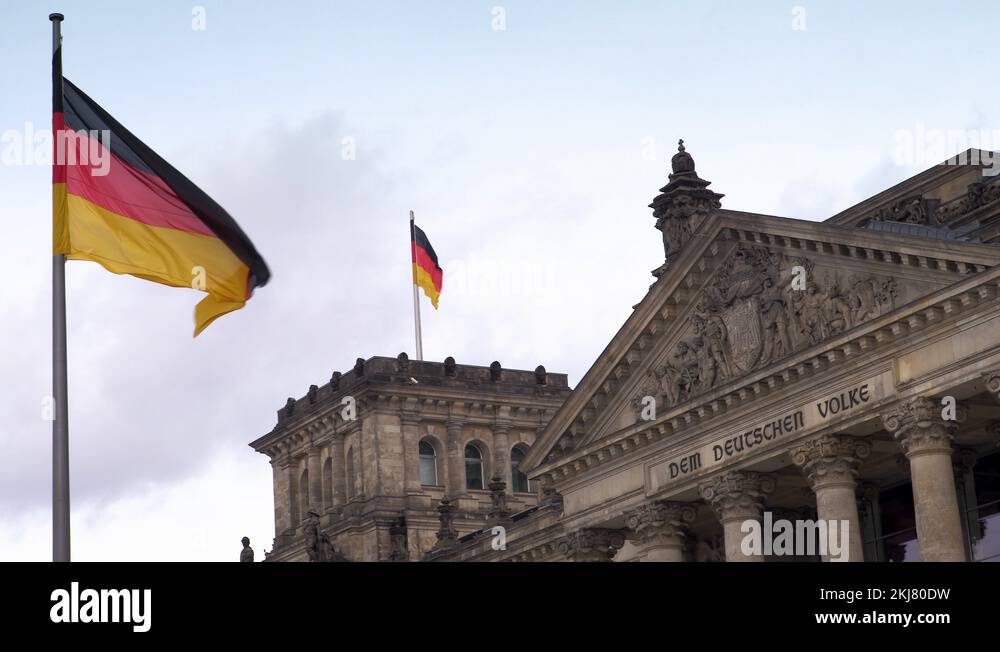 Architecture berlin building flag german germany historic parliament ...