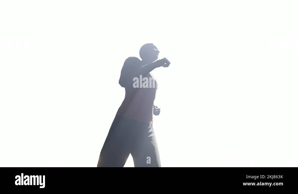 Motion Graphics 3D Animation, Man Running Stock Video Footage - Alamy