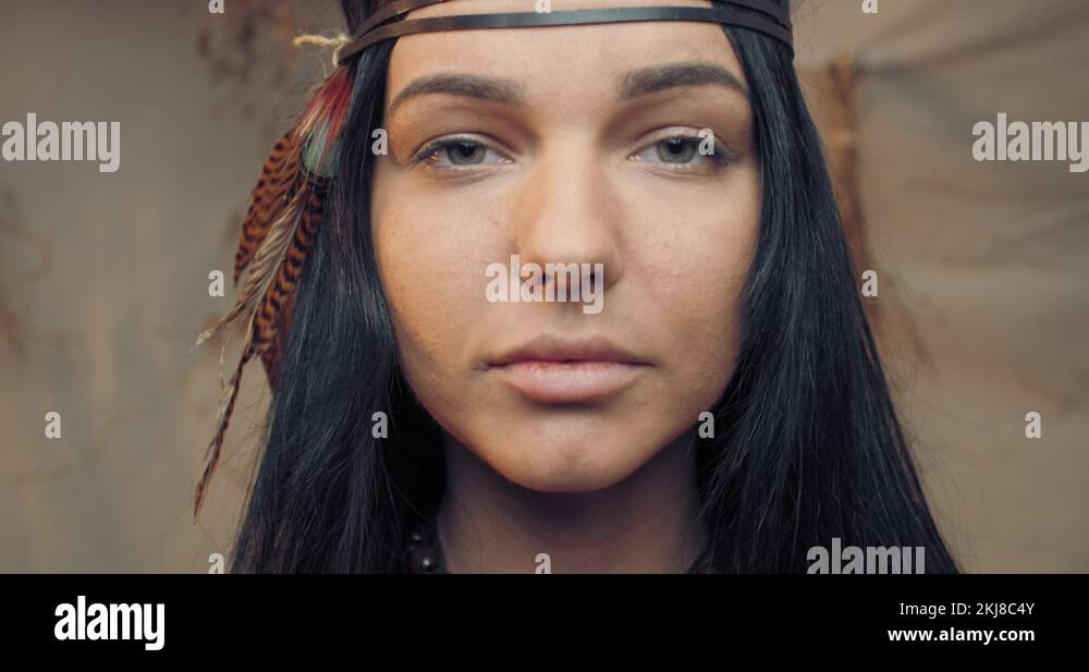 Traditional native american portrait Stock Videos & Footage - HD and 4K ...