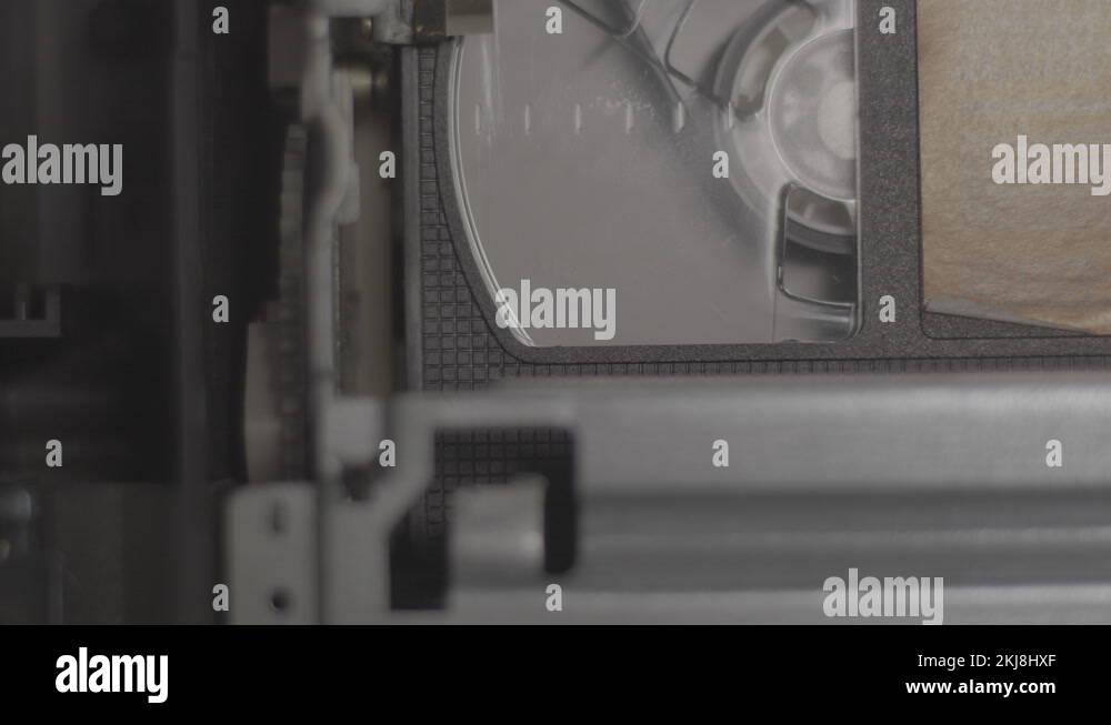VHS tape Rewinding In VHS Deck Stock Video Footage - Alamy