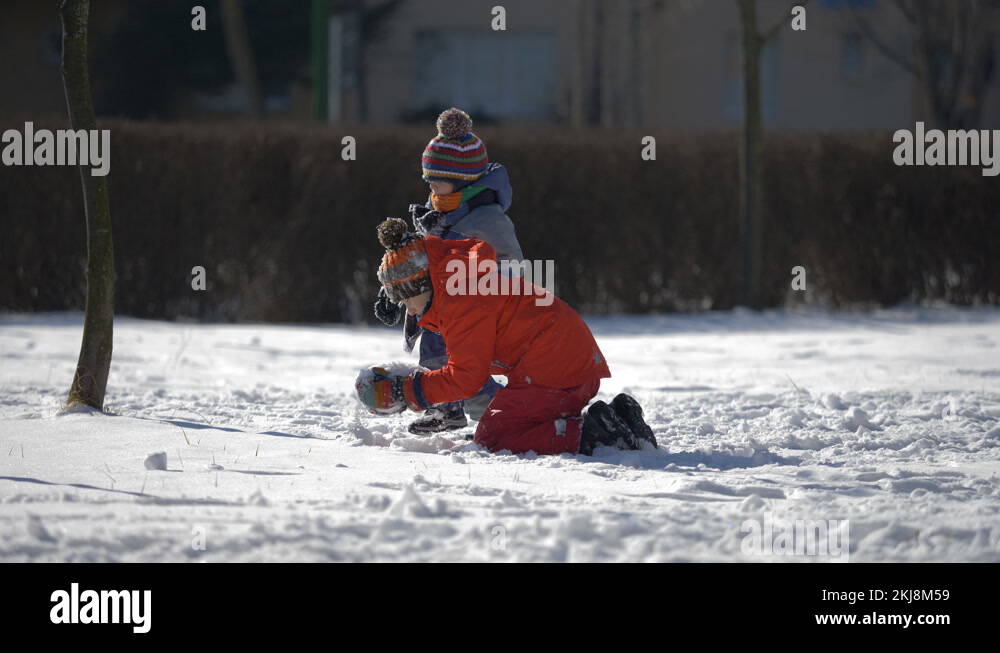 Snow fall children Stock Videos & Footage - HD and 4K Video Clips - Alamy