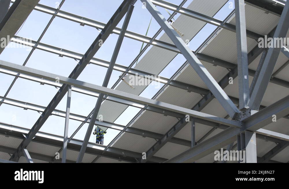 Structural steel construction Stock Videos & Footage - HD and 4K Video ...