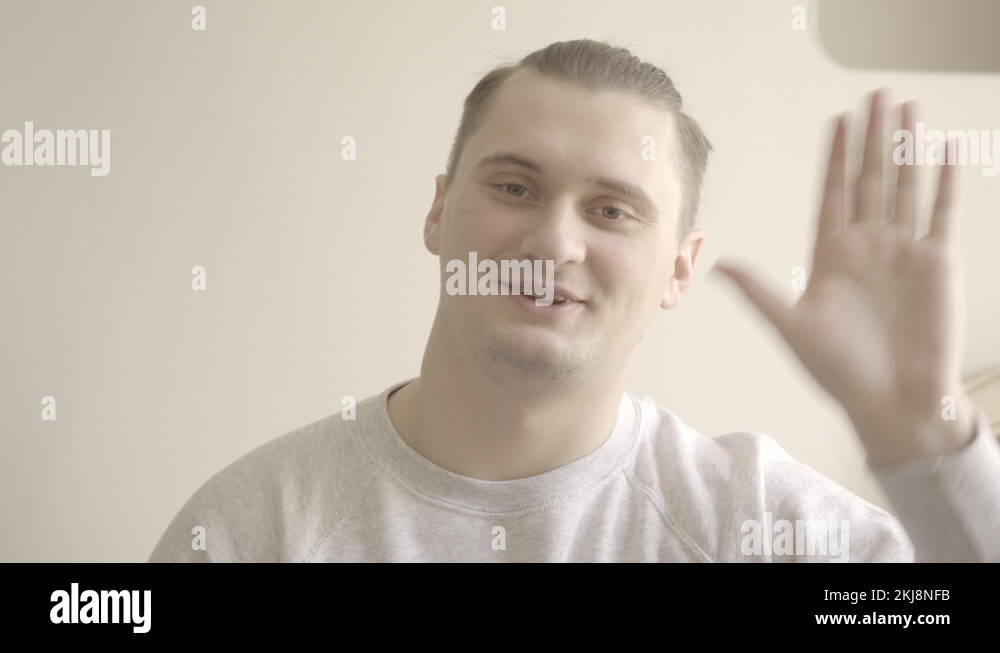 Man waving hello Stock Videos & Footage - HD and 4K Video Clips - Alamy